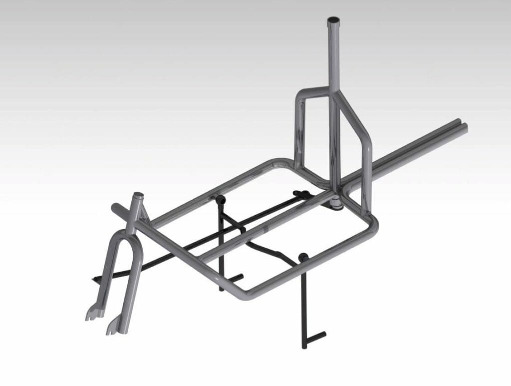 Build a cargo bike - Bronte DIY Kit - Officine Recycle
